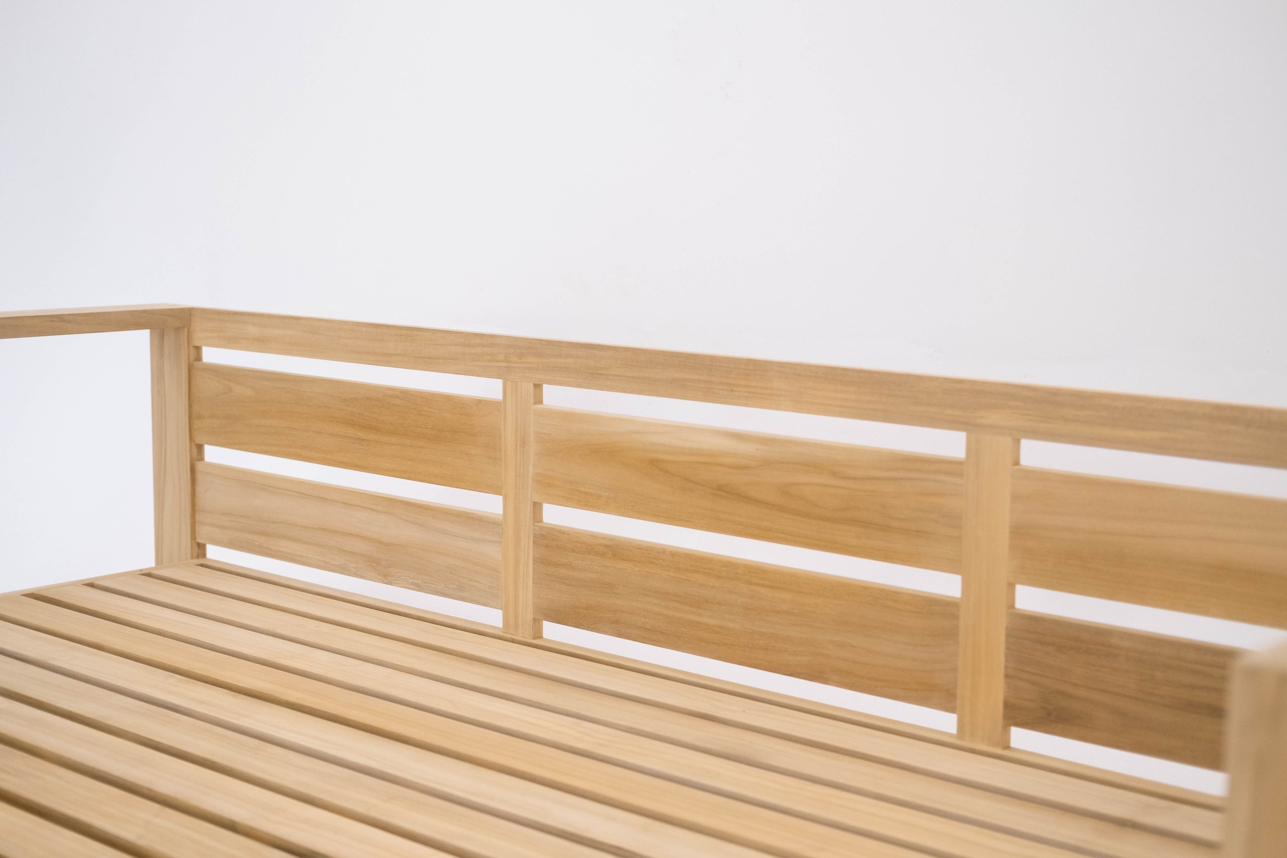 Ubud 3-Seater Sofa Frame - Bali Teak Collective